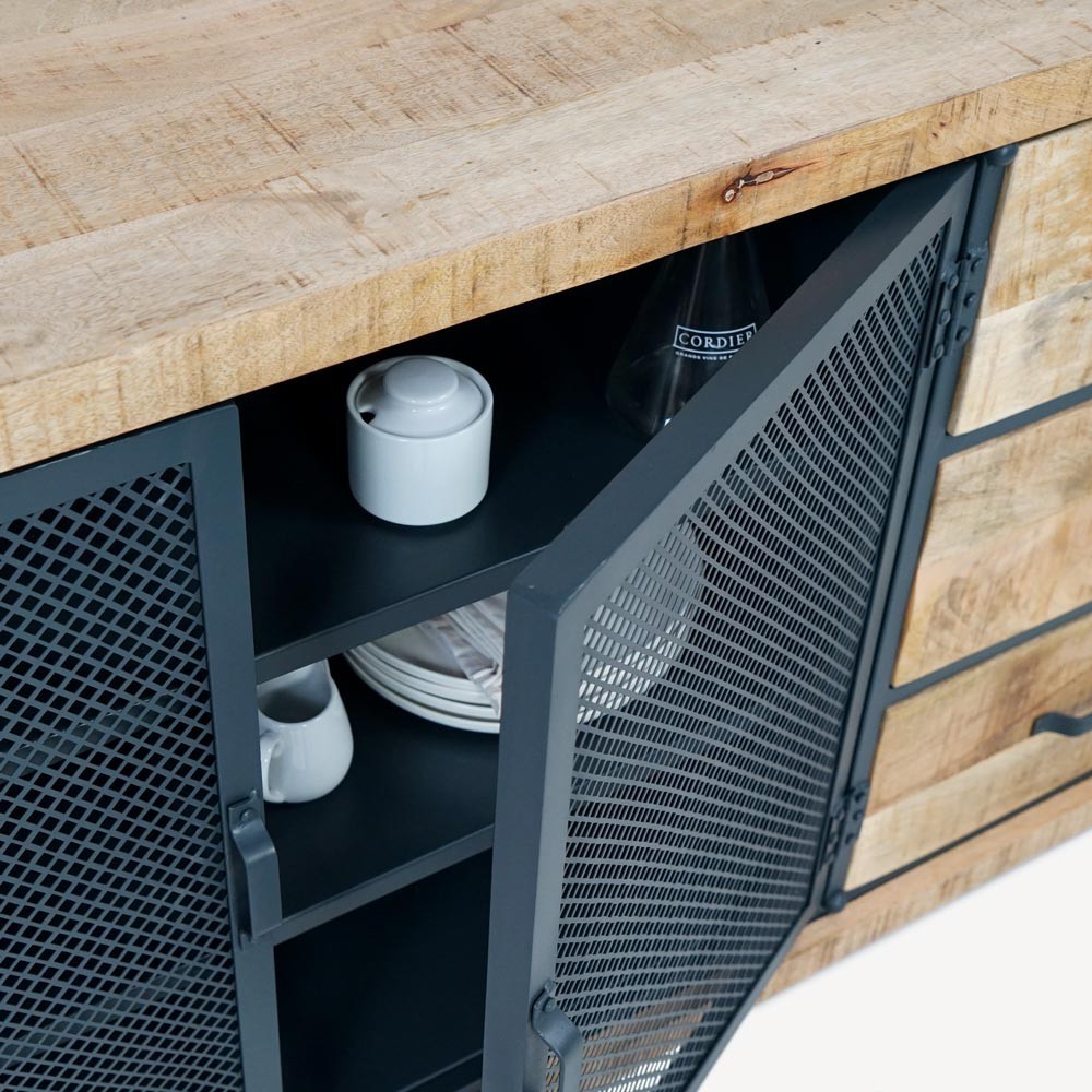 Buffet industriel 200 cm - Cambridge