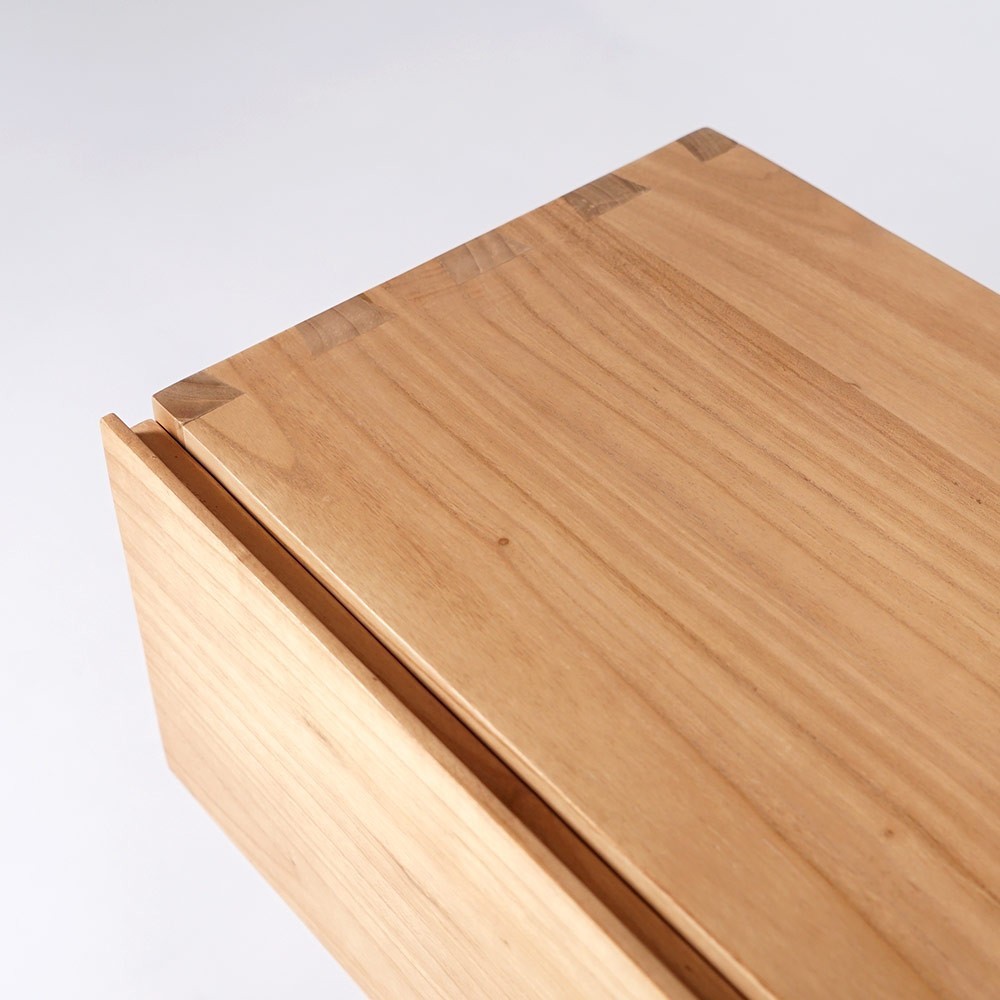 Meuble sous vasque à poser en bois massif 160 cm - Trinity