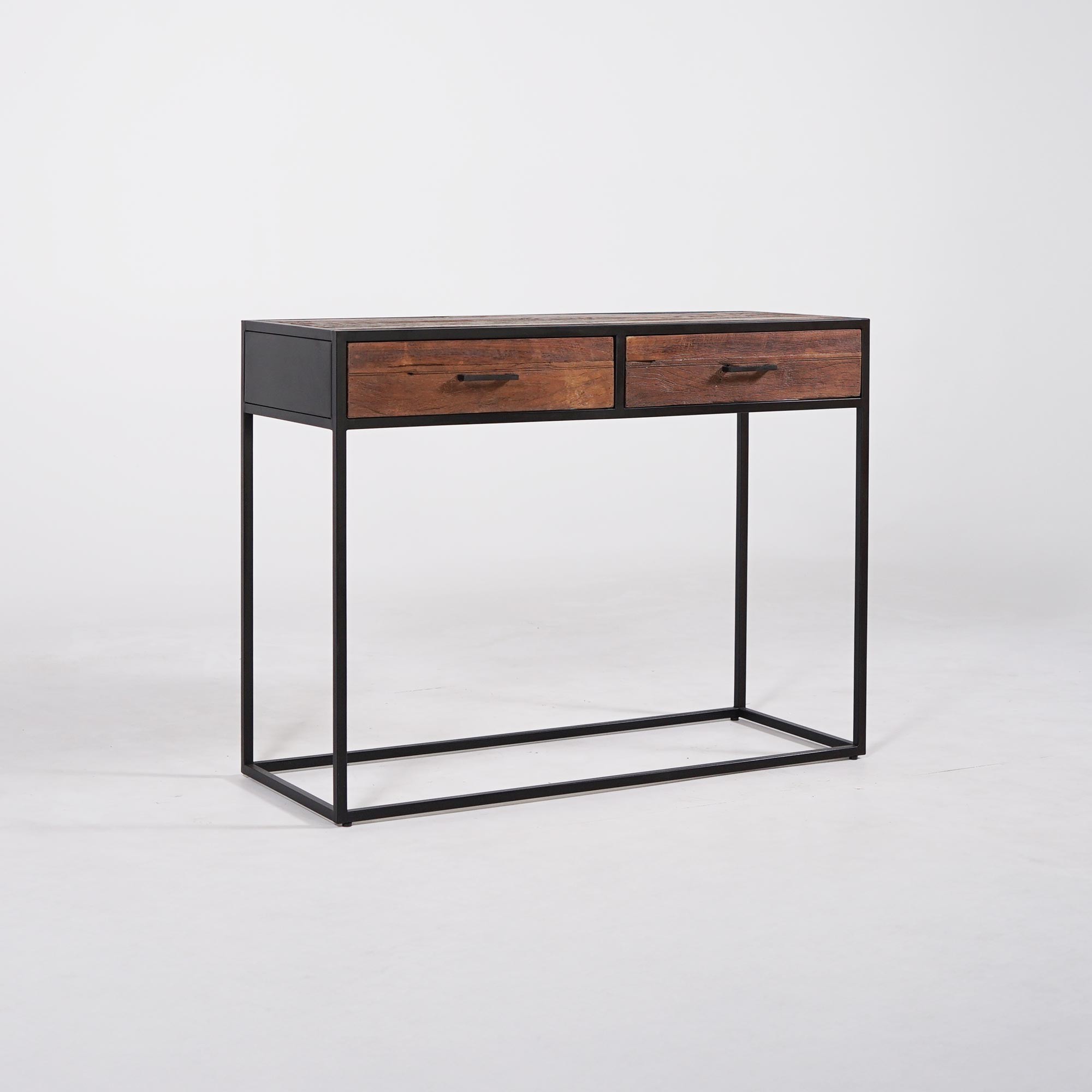 Meuble de rangement en bois massif recyclé