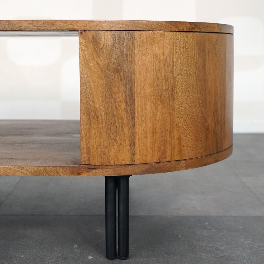 Table basse en bois massif - Delia