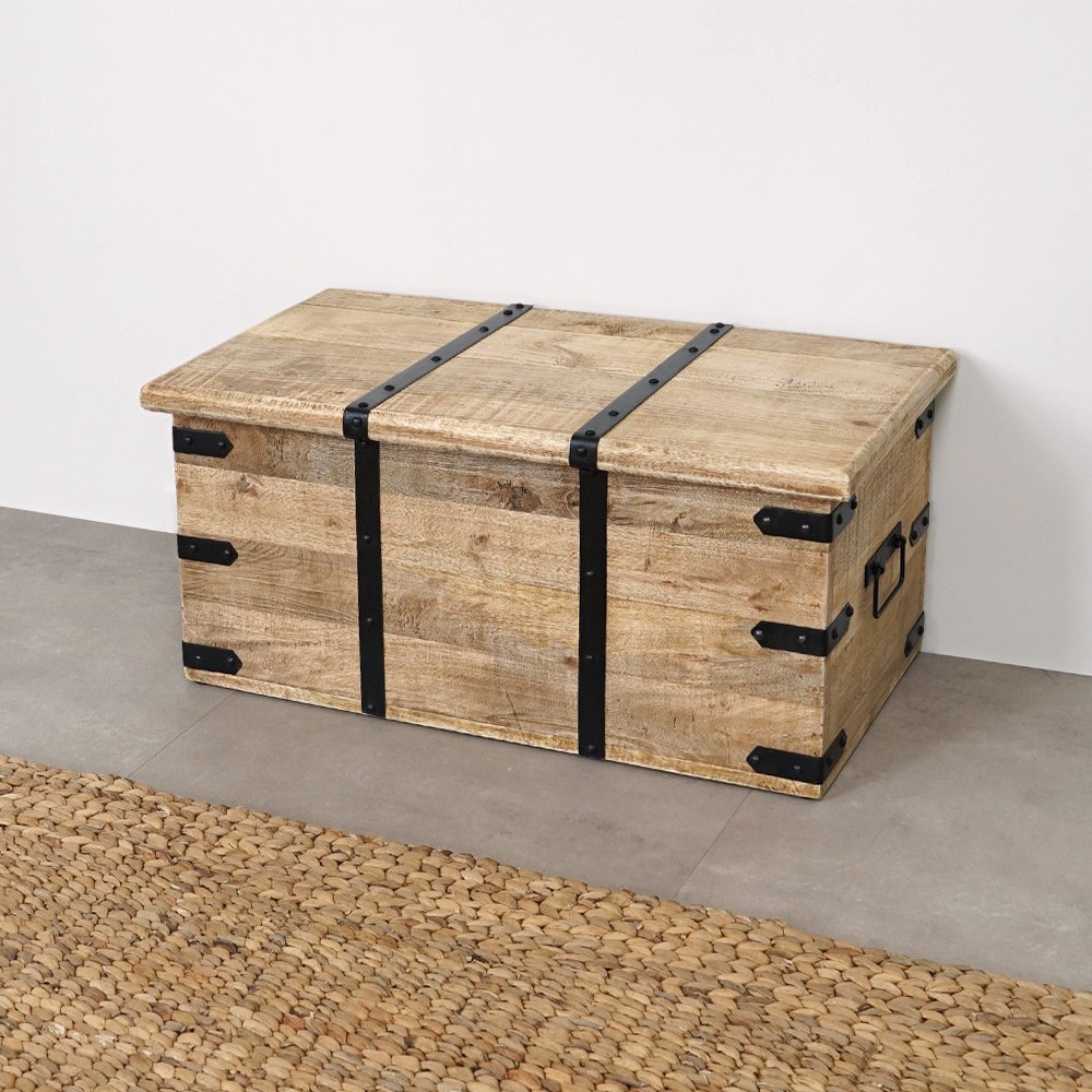 Coffre De Rangement En Bois